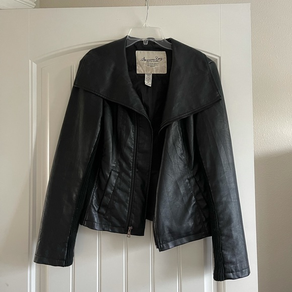 American Rag | Jackets & Coats | American Rag Faux Leather Jacket Size ...